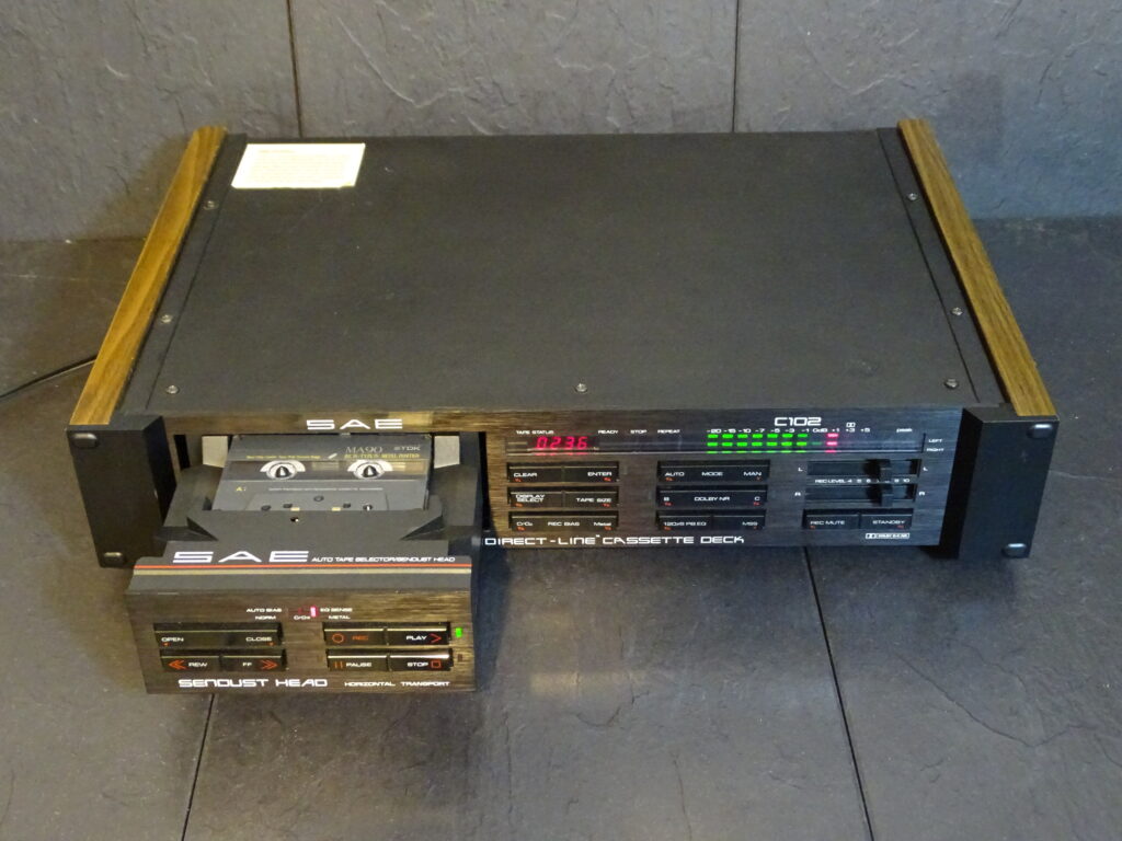 SAE C 102 CASETTE DECK - RetroAudio