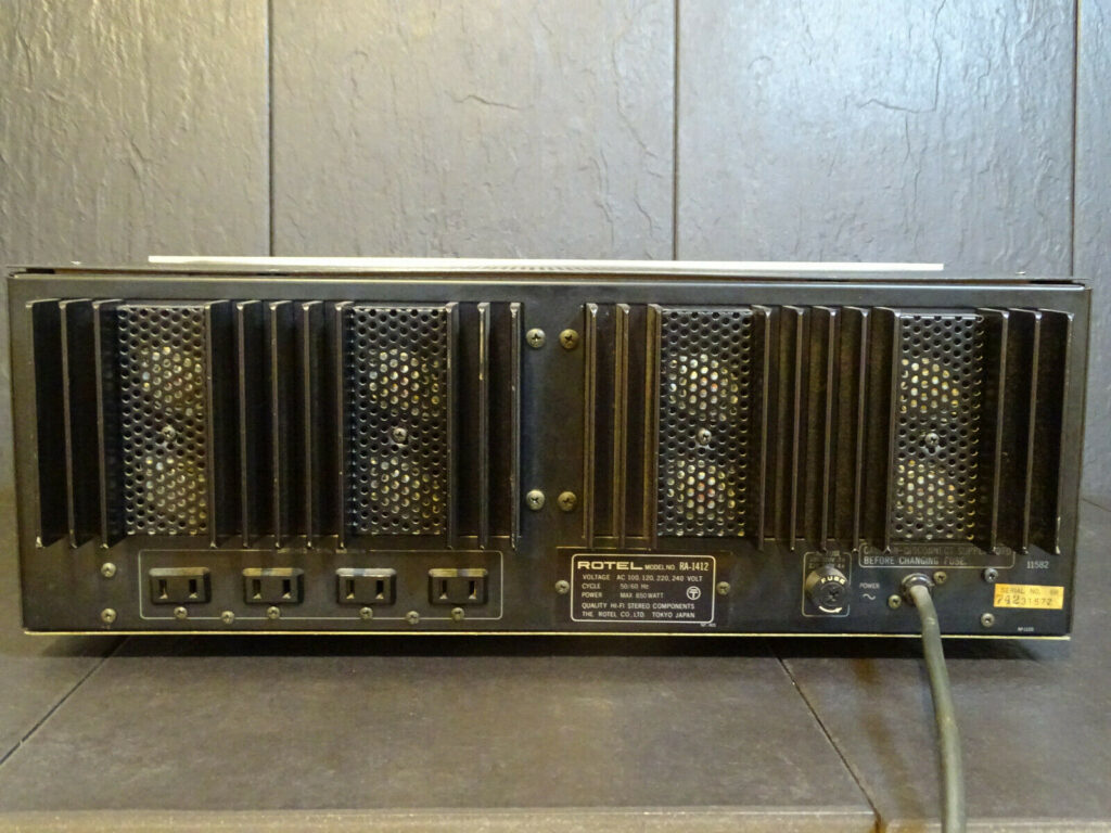 ROTEL RA-1412 AMPLIFIER LEGEND VINTAGE SOLD - RetroAudio