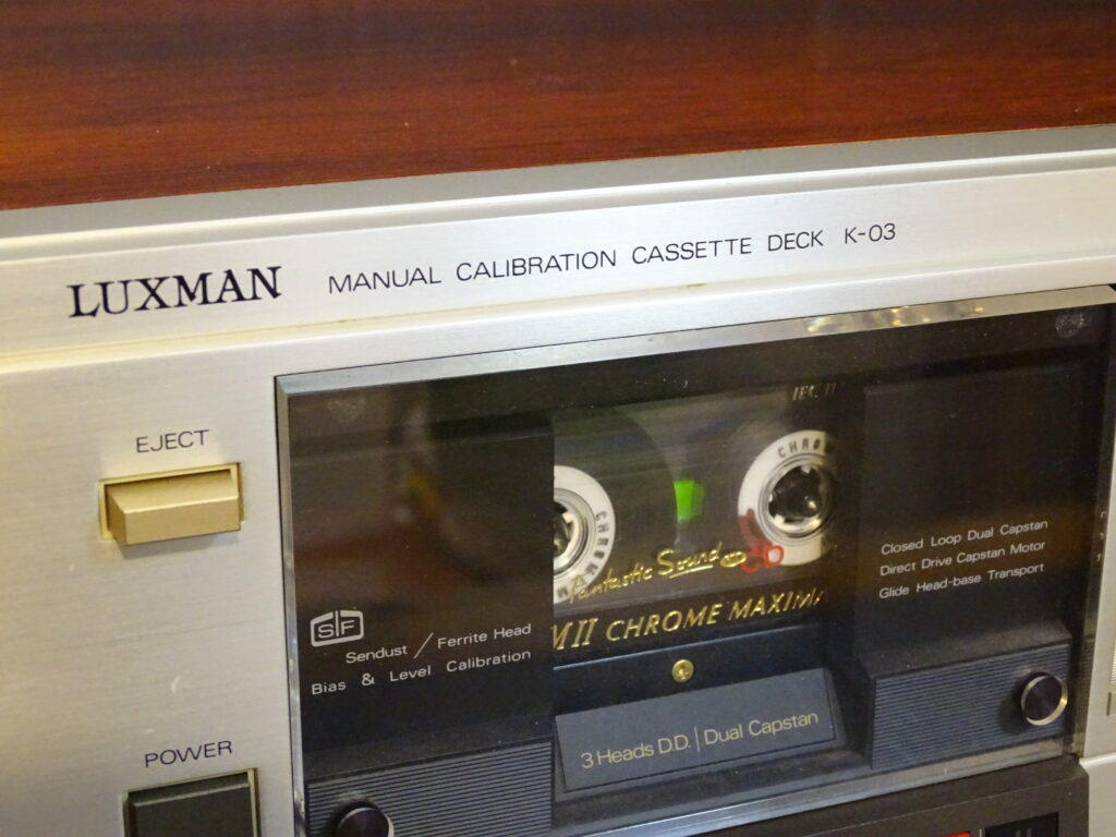 LUXMAN K-03 TAPE DECK SERVICED - RetroAudio